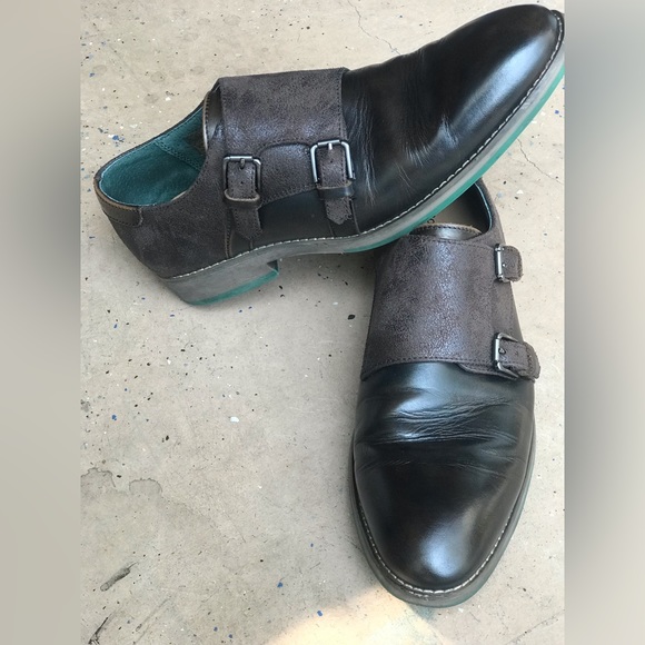 Robert Wayne | Shoes | Robert Wayne Thane Distressed Leather Double ...